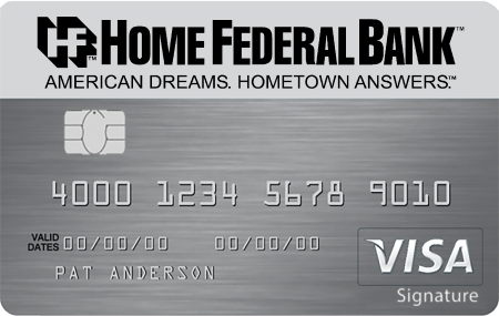 Credit Cards - Home Federal Bank of Tennessee